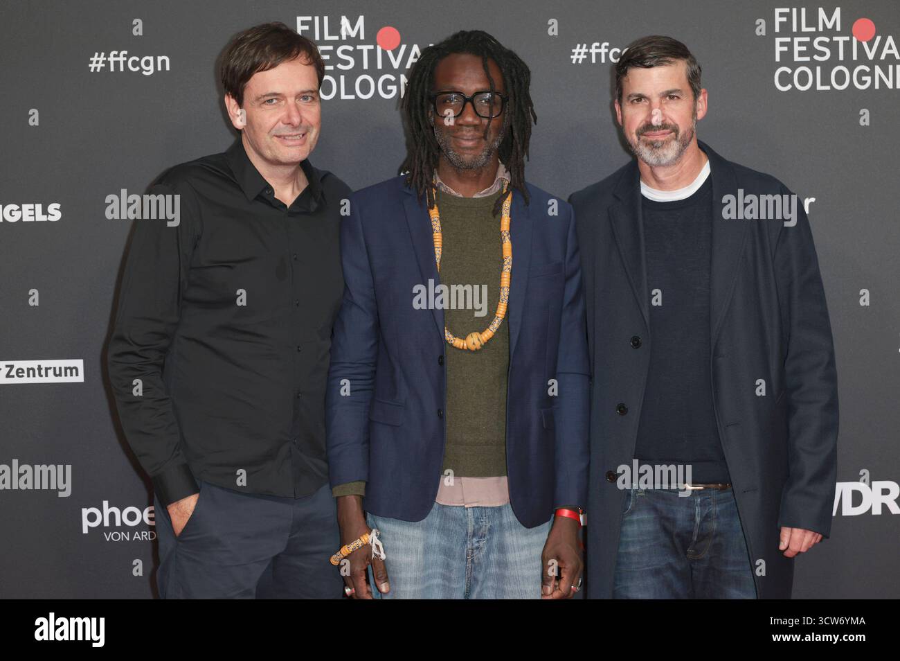 Ulrich Köhler, Jean-Christophe Folly und Ingmar Trost bei der Eröffnung ...