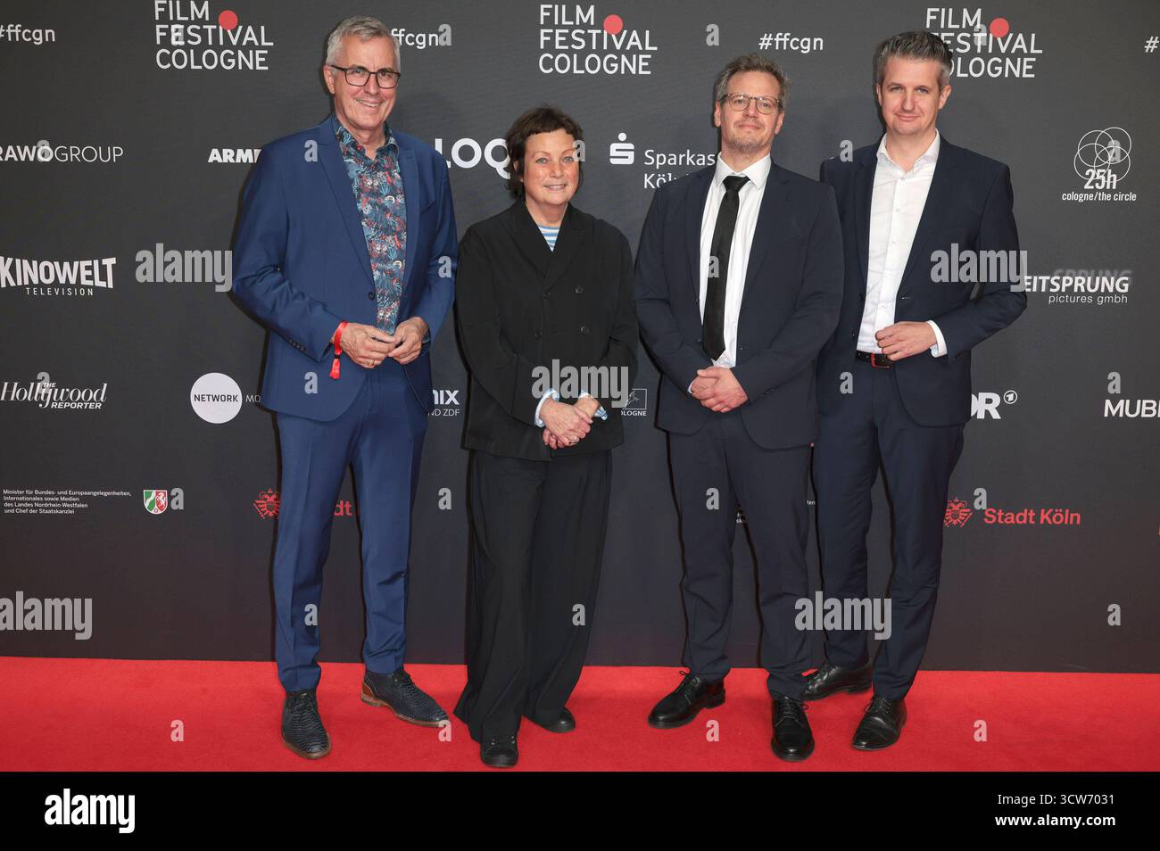 Andreas Wolter, Martina Richter, Gast und Bernd Schulte bei der ...