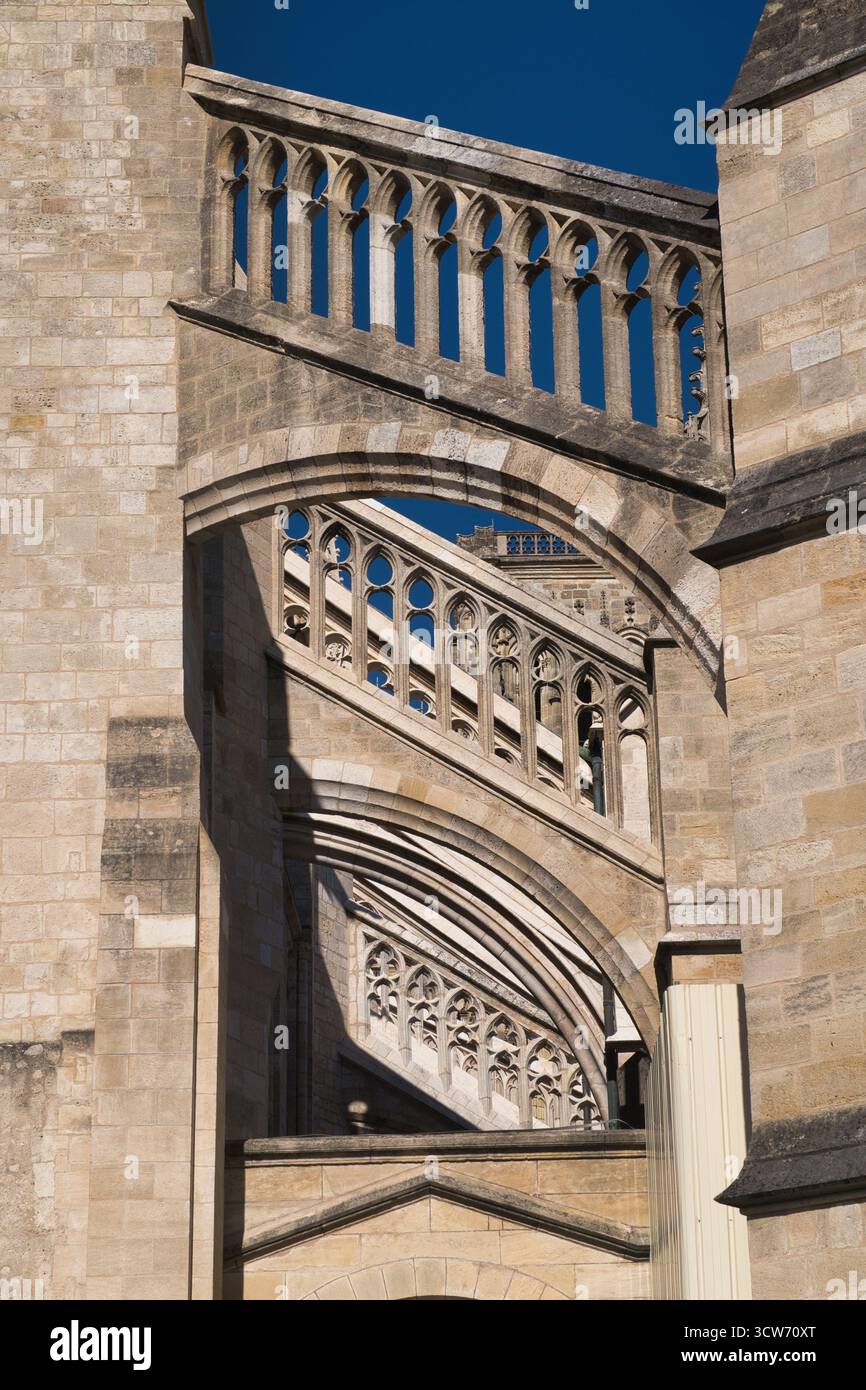 Gothic Architecture Stone Detail - Intricate layers of stone arches and ...