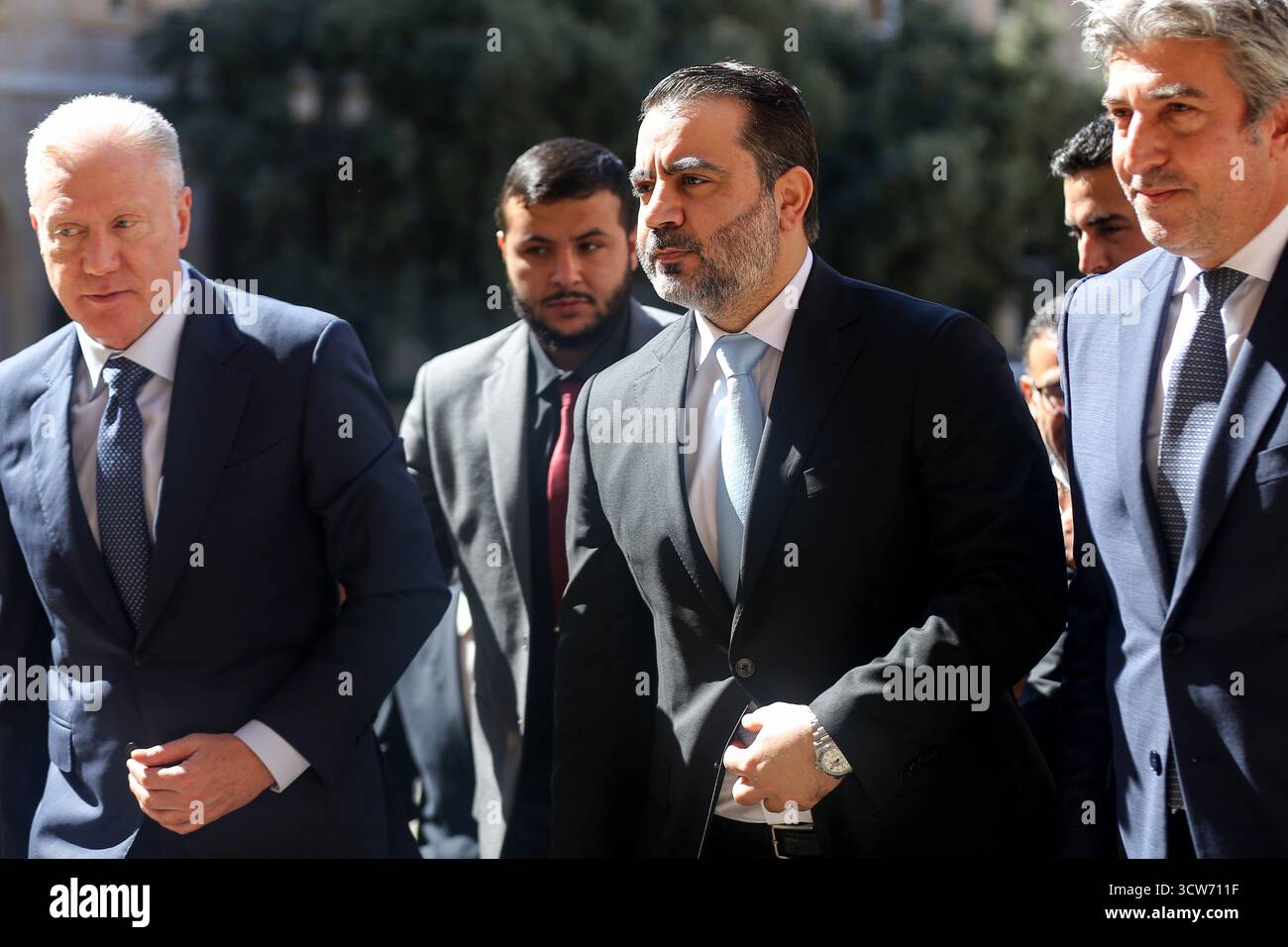 Beirut, Beirut, Lebanon. 10th Oct, 2025. Syrian Foreign Asaad al ...