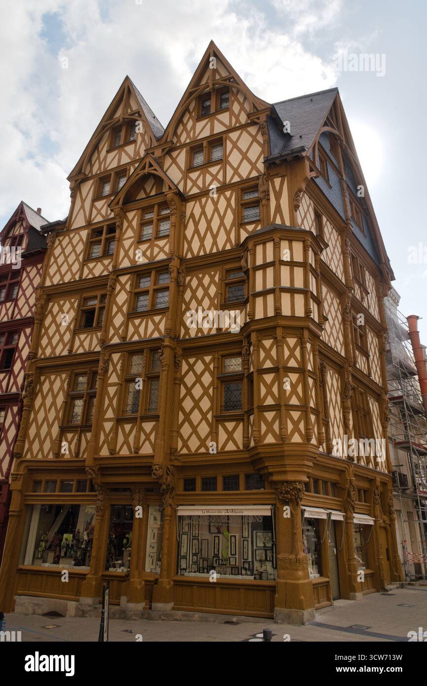 Medieval building roof detail timber hi-res stock photography and ...