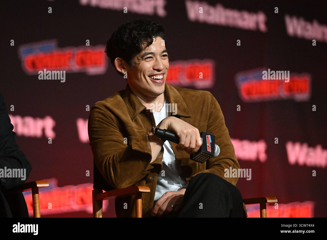 Christopher Chung attends New York Comic Con at the Javits Center on ...