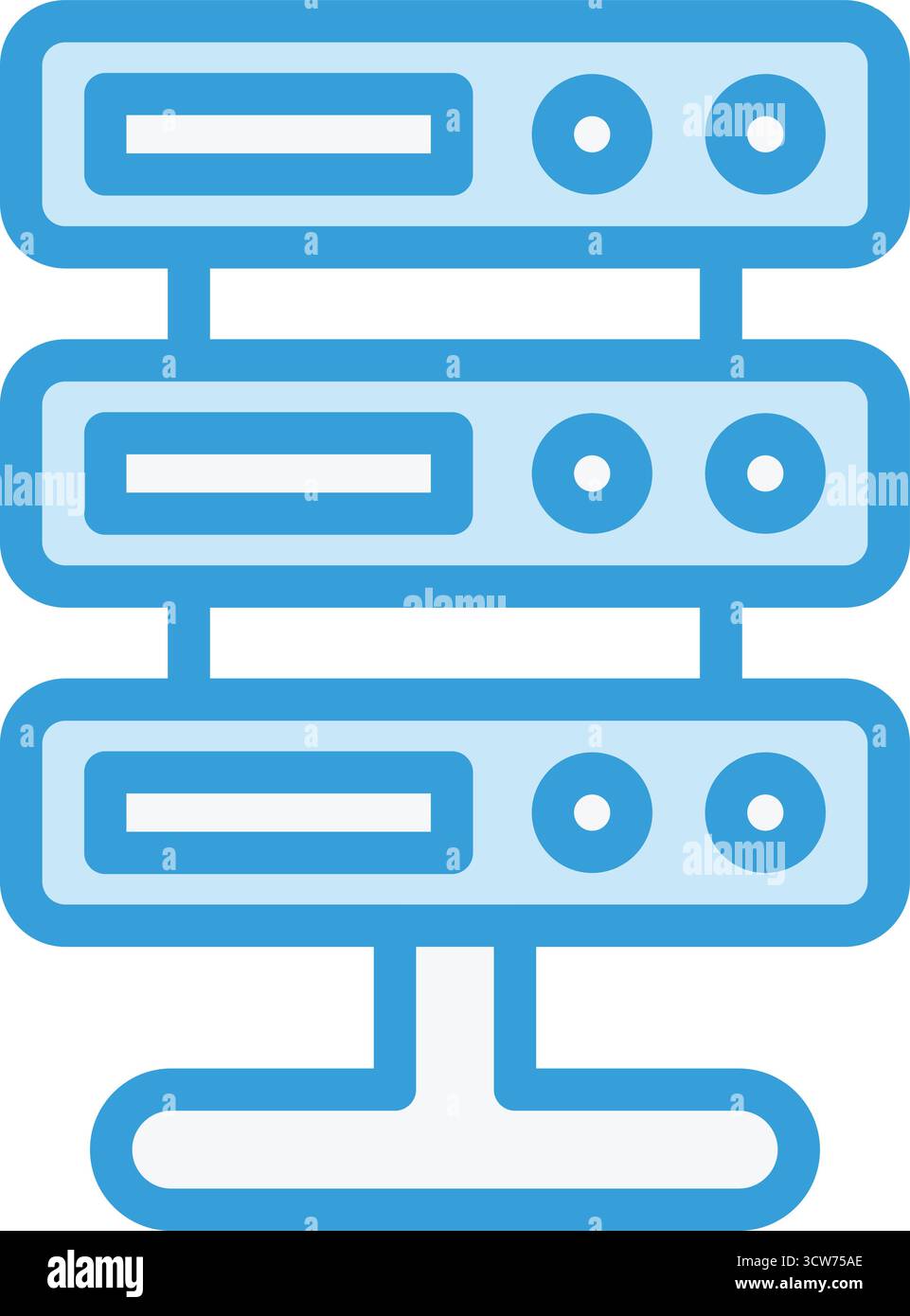 Server icon in two Stock Vector Images - Alamy