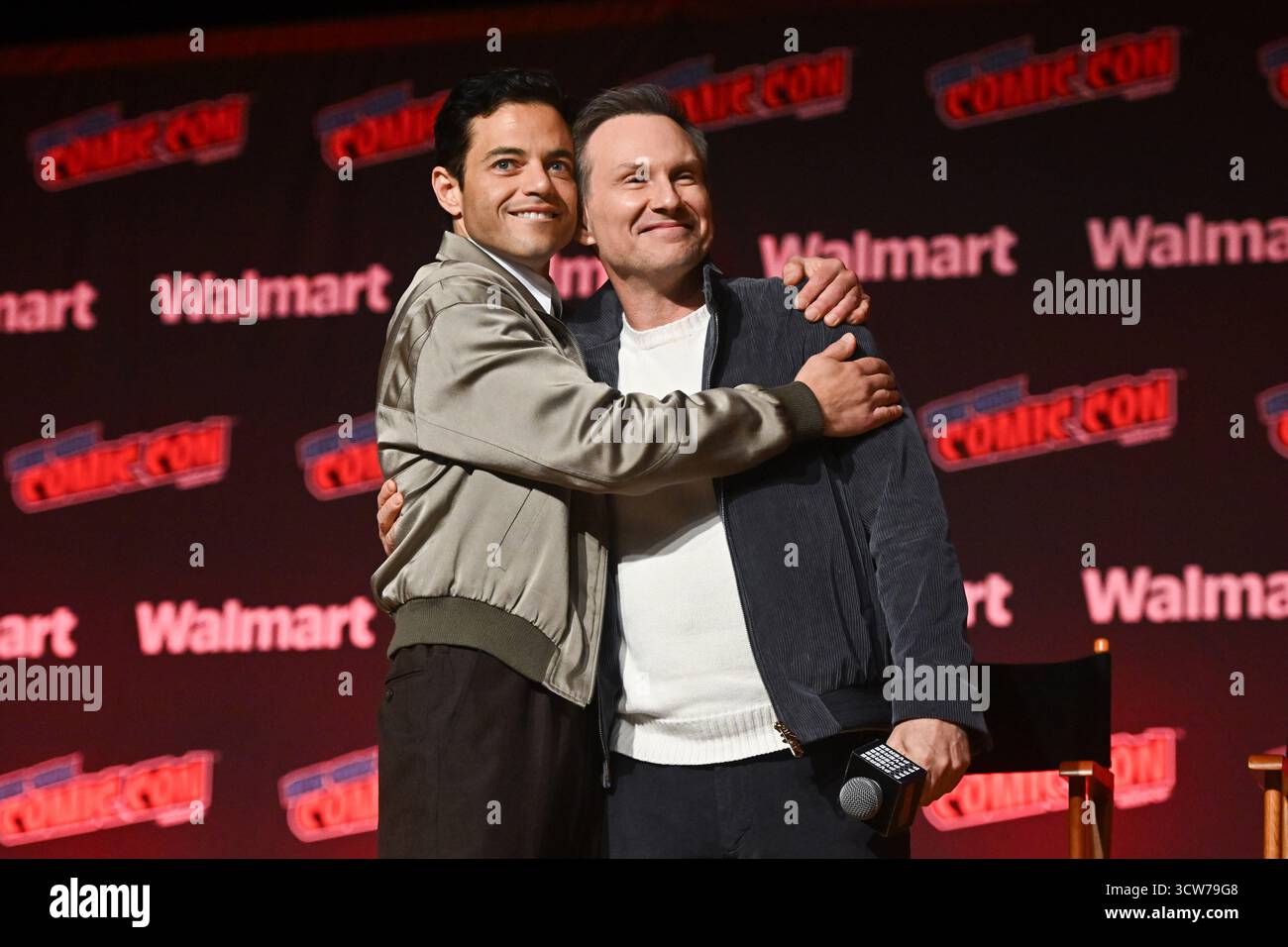 Photo by: NDZ/STAR MAX/IPx 2025 10/9/25 Rami Malek and Christian Slater ...