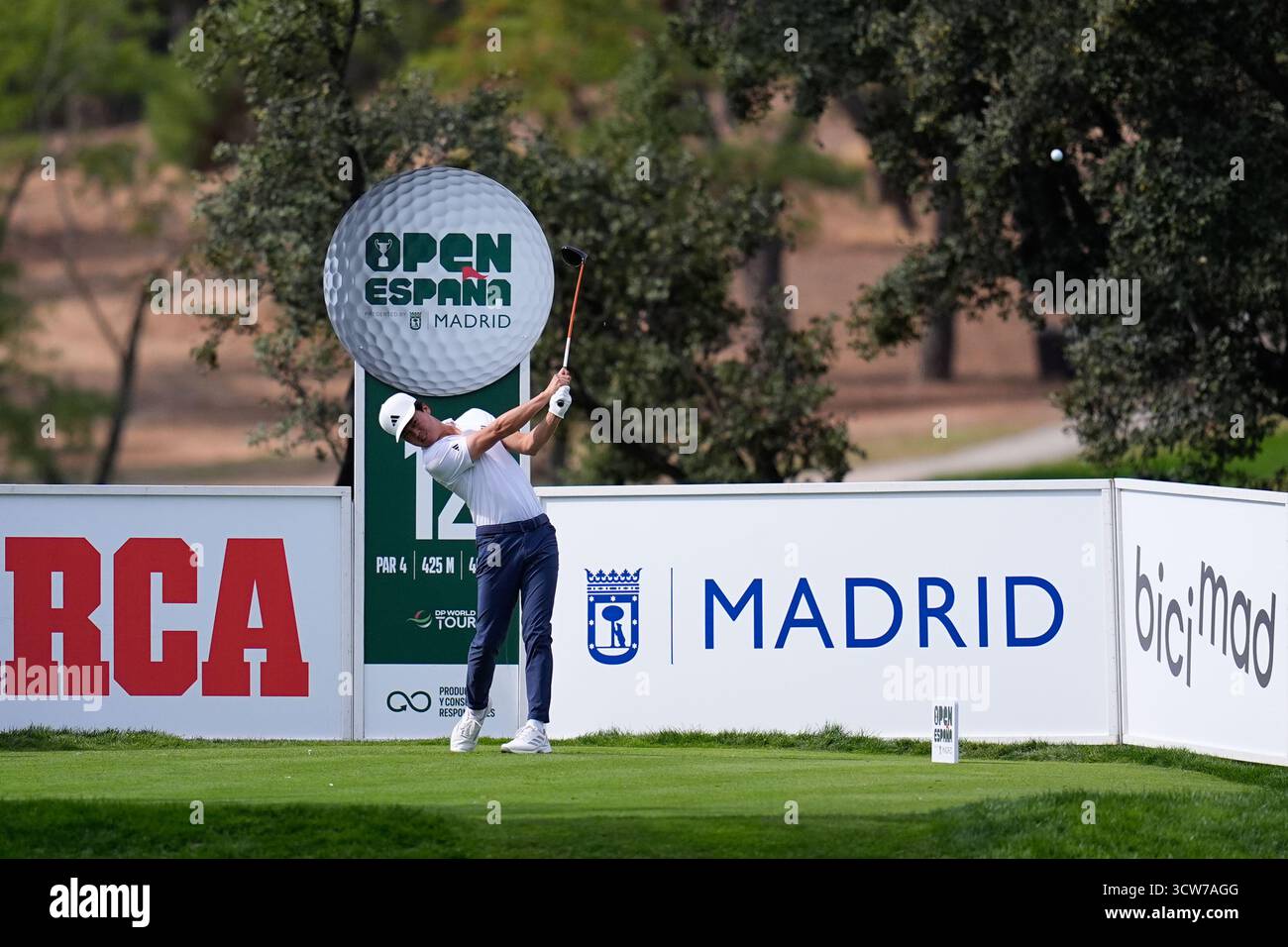 Brandon Wu of USA during the Open de España presented by Madrid, R1 ...