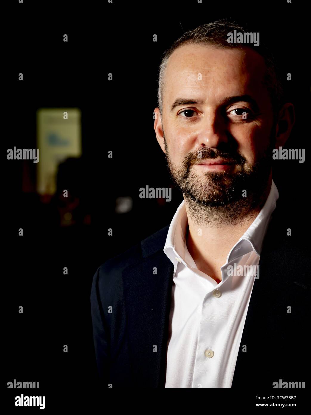 THE HAGUE - Portrait of party leader Jimmy Dijk sp ANP /HOLLANDSE ...