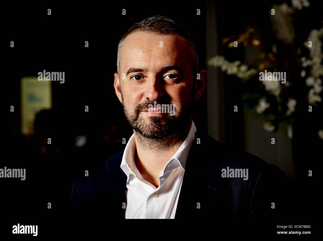 THE HAGUE - Portrait of party leader Jimmy Dijk sp ANP /HOLLANDSE ...