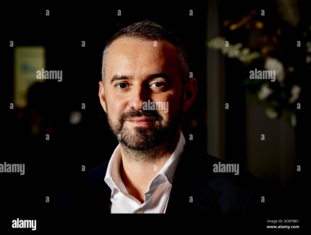 THE HAGUE - Portrait of party leader Jimmy Dijk sp ANP /HOLLANDSE ...