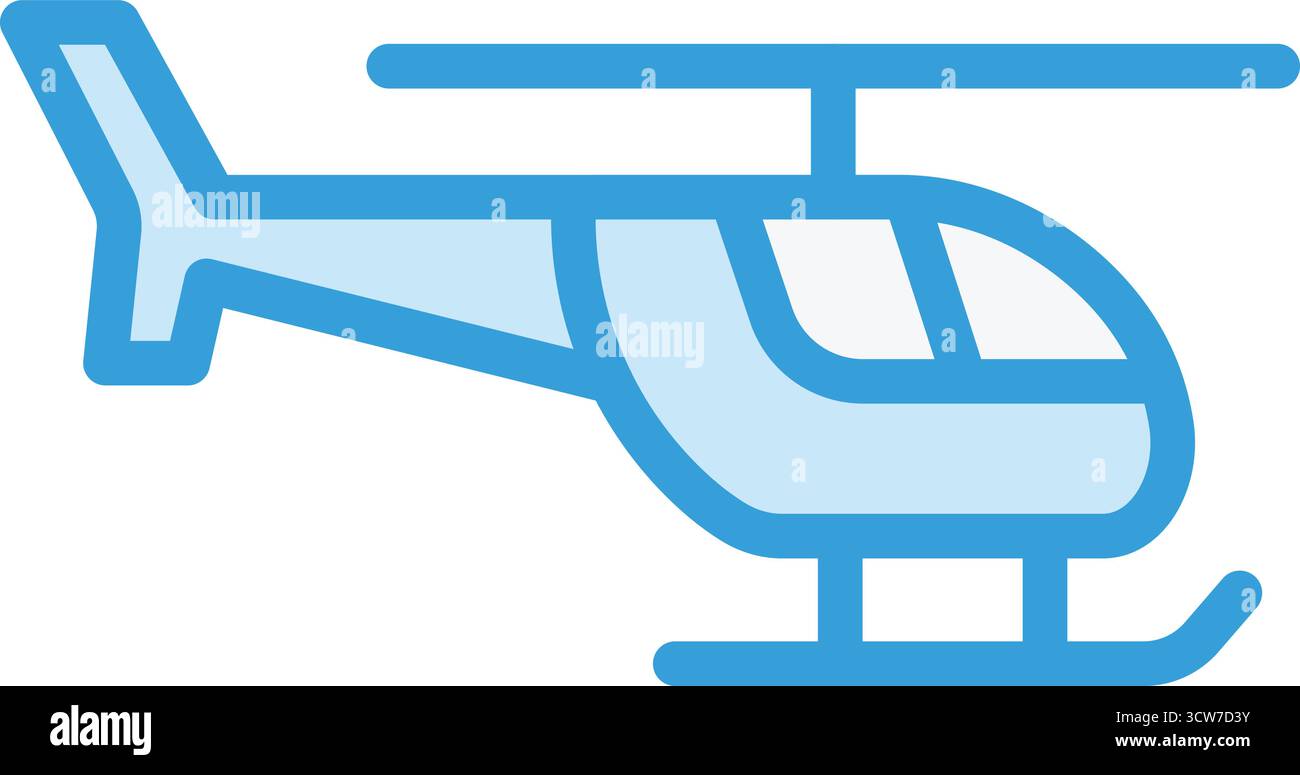 Helicopter icon sign set hi-res stock photography and images - Alamy