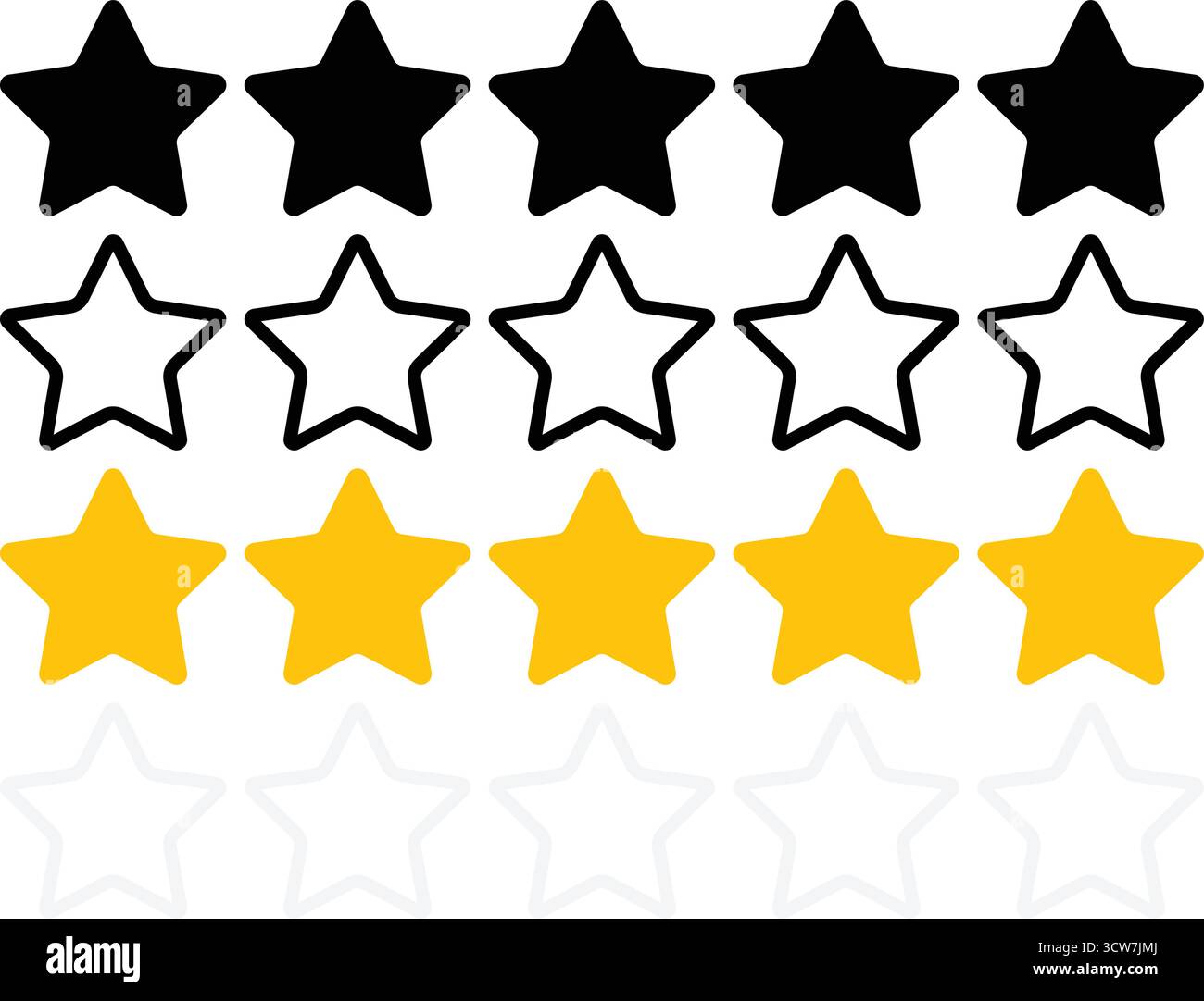 Positive evaluation Stock Vector Images - Alamy