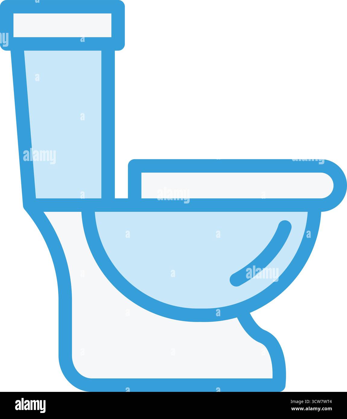 Modern restroom icons Cut Out Stock Images & Pictures - Alamy