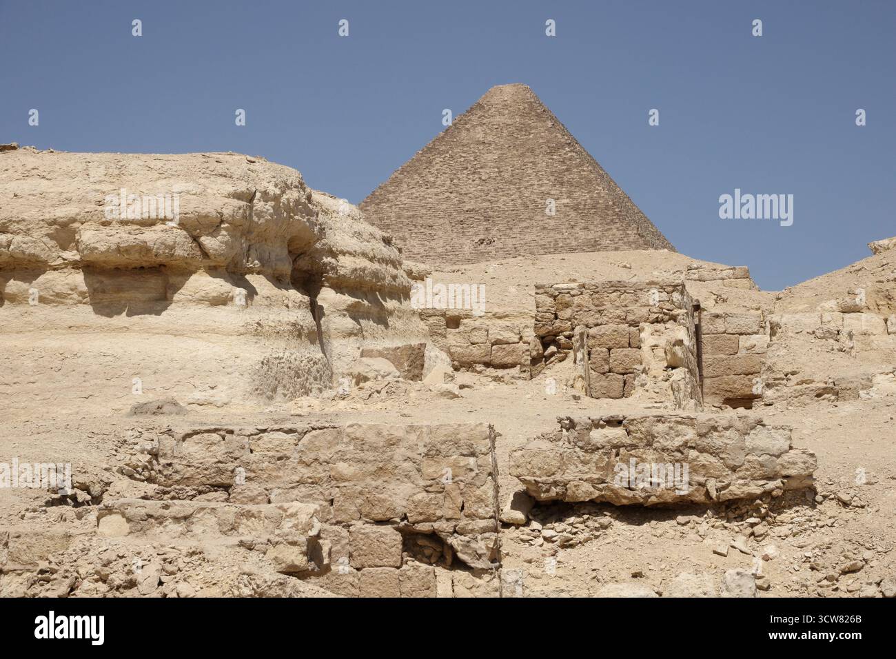 The rock-cut tomb of Prince Kai, Giza Plateau, Egypt Stock Photo - Alamy
