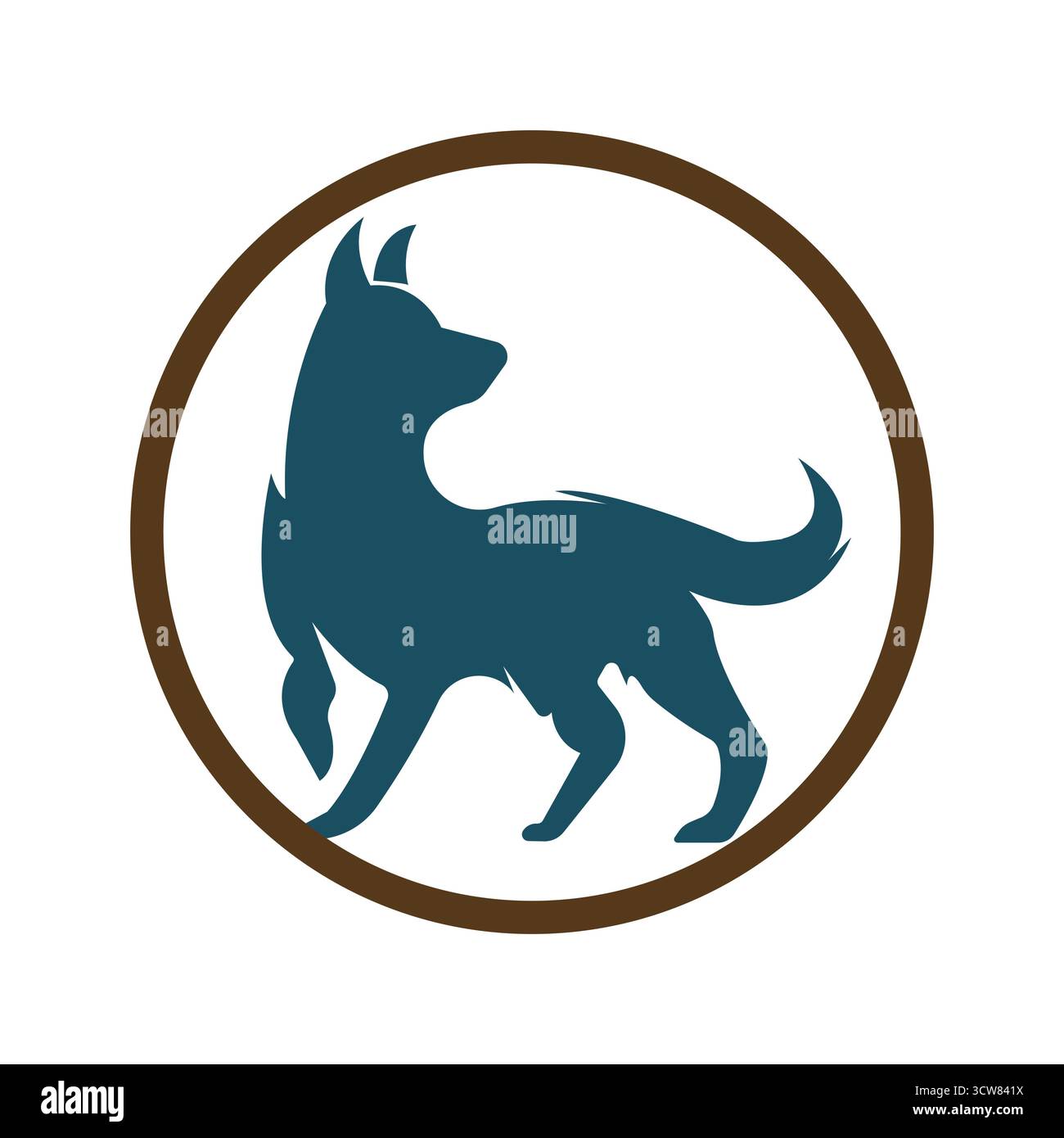 Stylish pet logo hi-res stock photography and images - Alamy