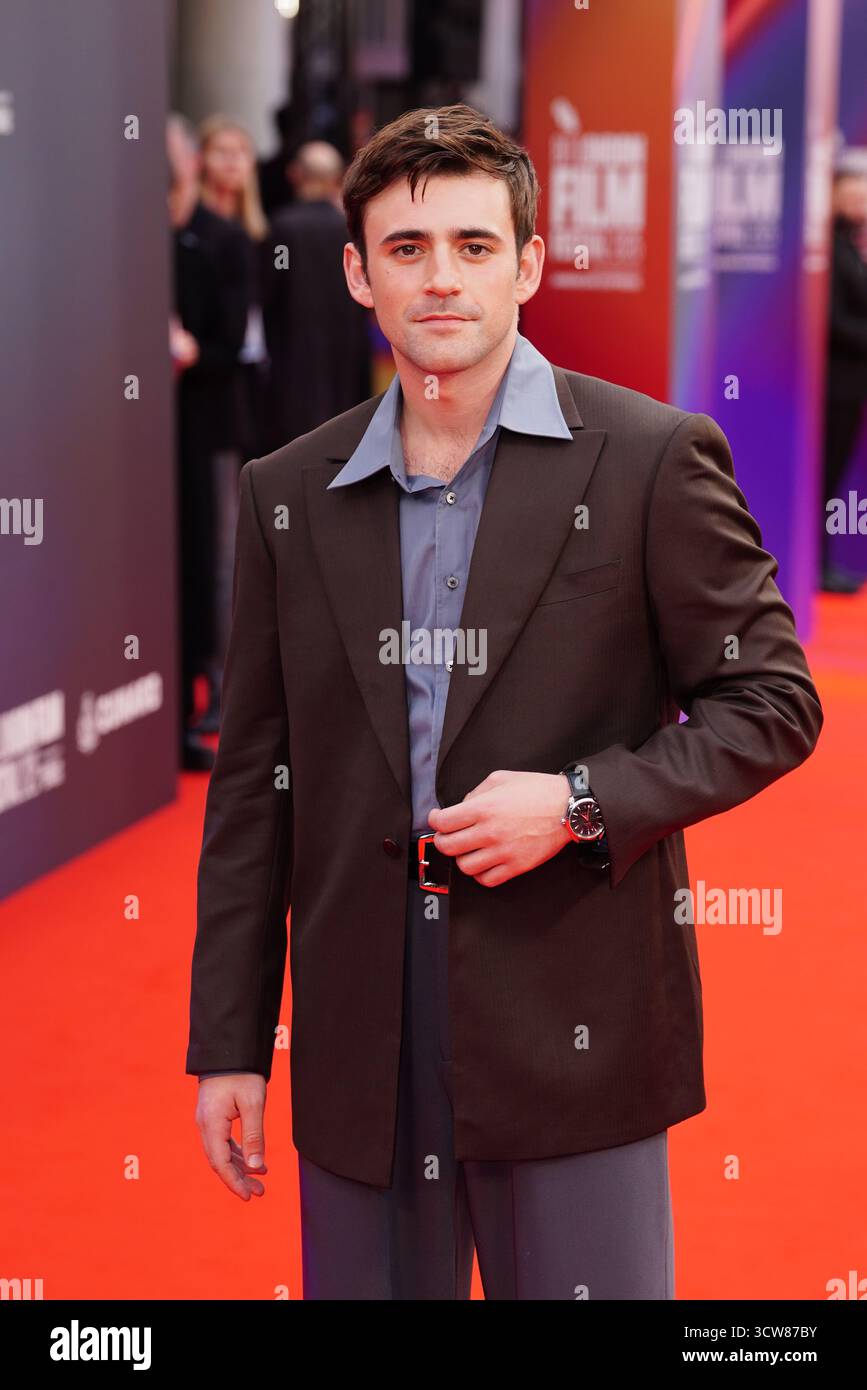 Charlie Rowe attends the screening of Jay Kelly, at the Southbank ...
