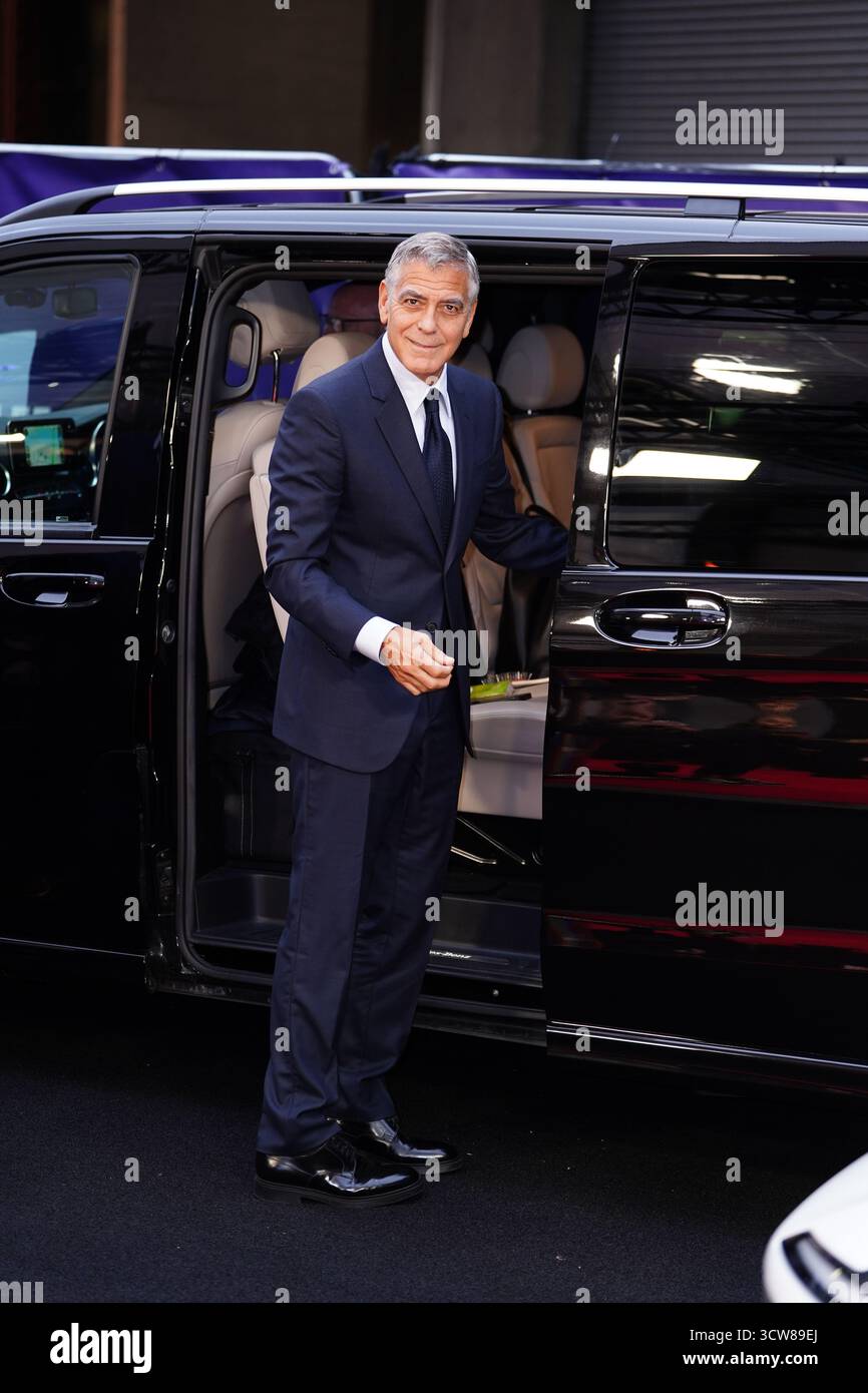 George Clooney attends the screening of Jay Kelly, at the Southbank ...