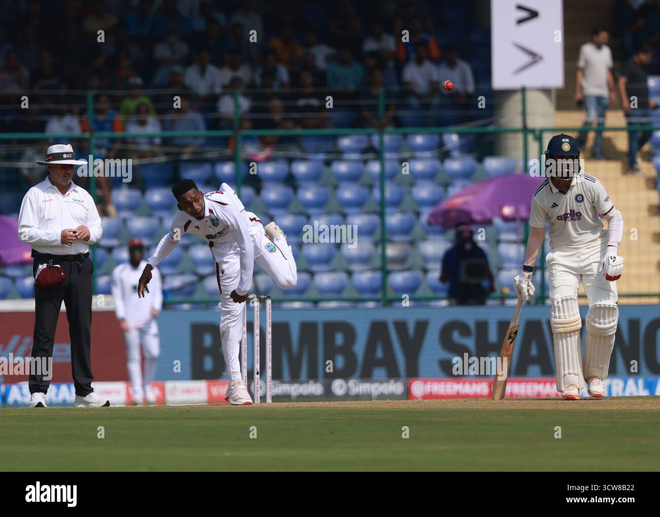 October 10, 2025, New Delhi, Delhi, India (IND: Khary Pierre of West ...