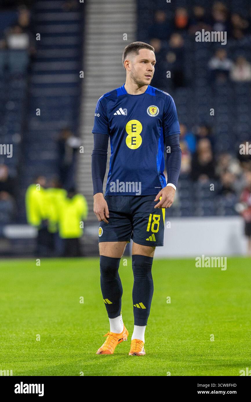 George Hirst, professional football player, playing for the Scotland ...