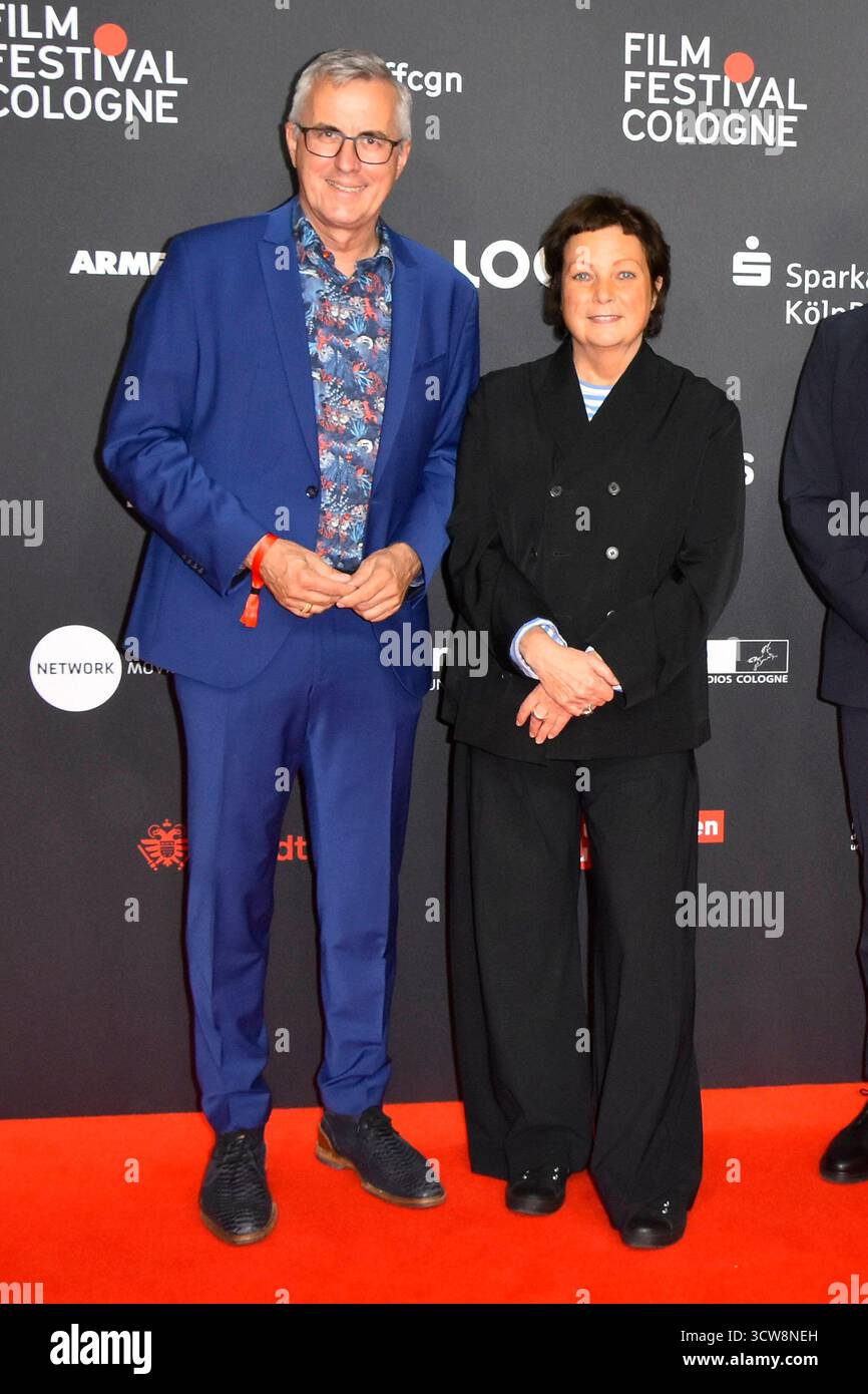 abb Koelner Buergermeister Andreas Wolter mit Dr.Martina Richter, auf dem roten Teppich bei der ...