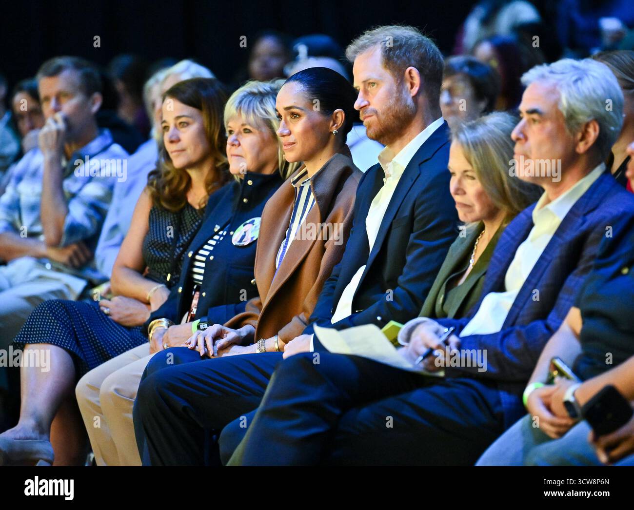 Meghan Markle, left, and Prince Harry, The Duke and Duchess of Sussex ...