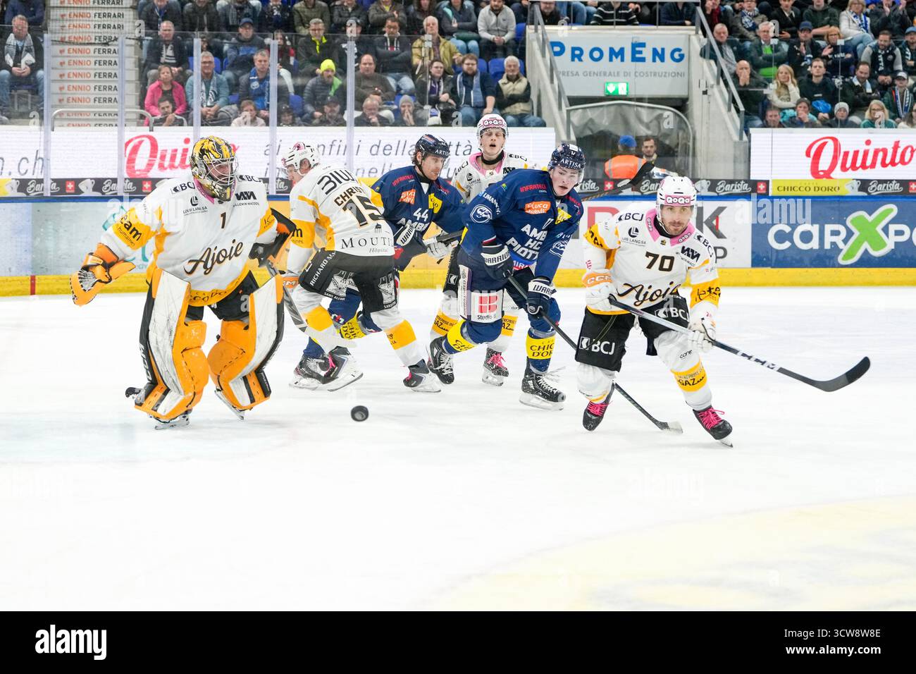 10/10/2025, Ambri, Gottardo Arena, NL: HC Ambri-Piotta - HC Ajoie, #1 ...