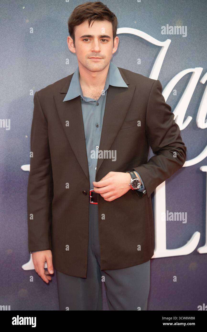 London, UK. 10 Oct, 2025. Pictured: Charlie Rowe attends the 'Jay Kelly ...