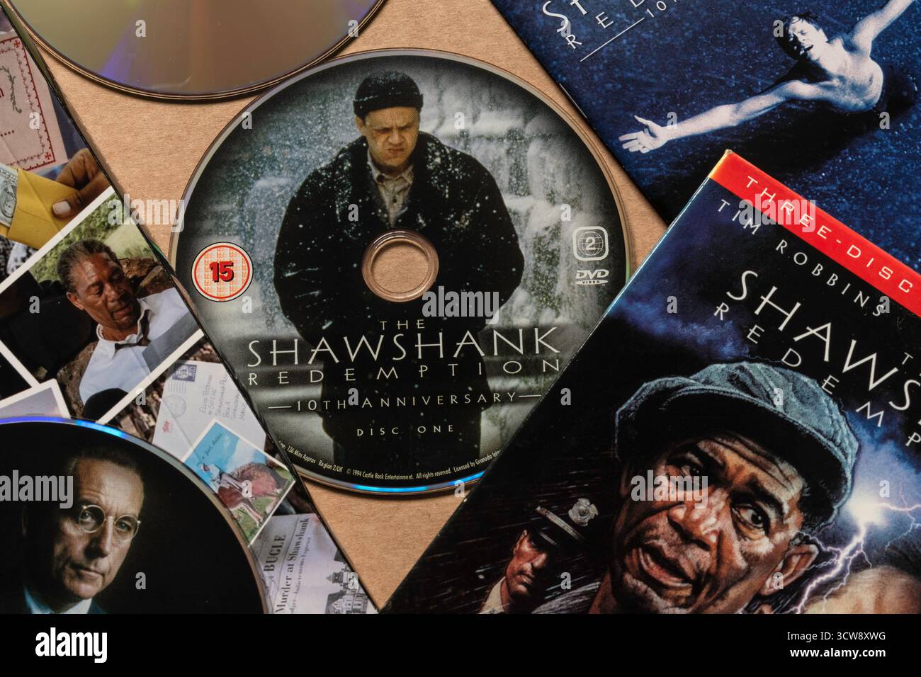 ‘The Shawshank Redemption’ 10th Anniversary DVD disc edition with cover ...