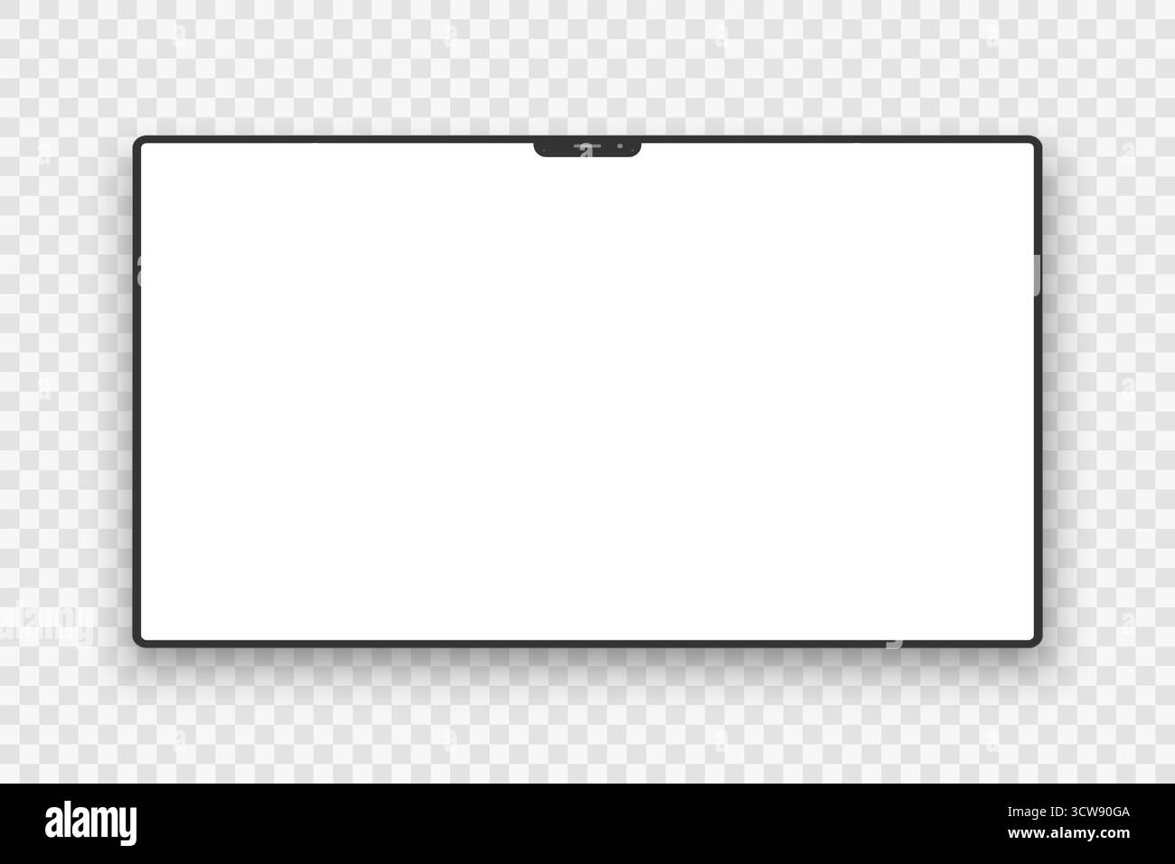 Laptop transparent screen on Black and White Stock Photos & Images - Alamy