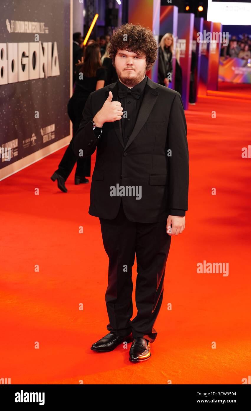Aidan Delbis attends the screening of Bugonia, at the Southbank Centre ...