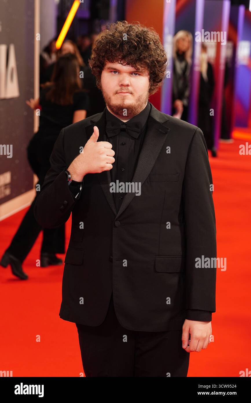 Aidan Delbis attends the screening of Bugonia, at the Southbank Centre ...