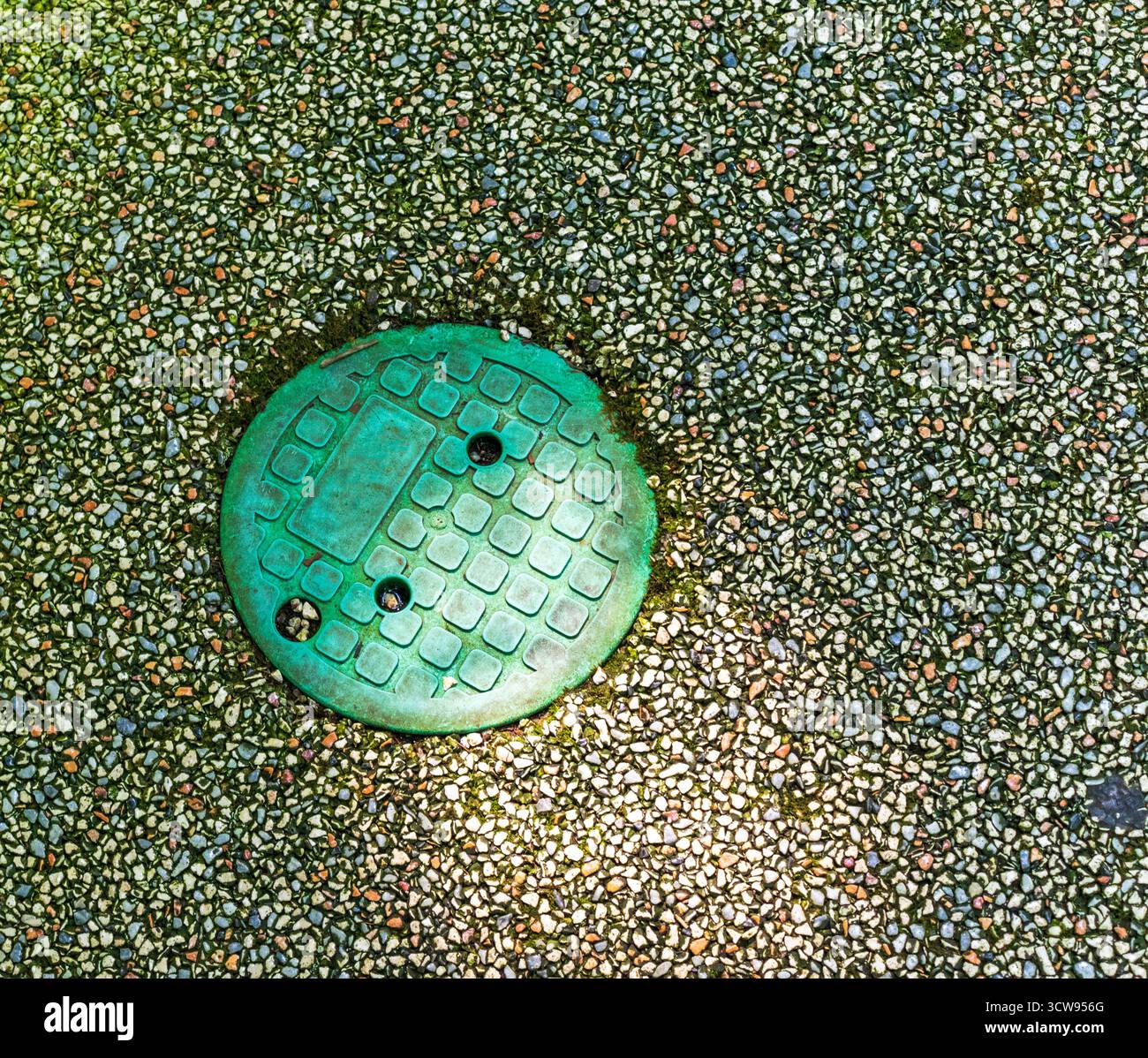 Plastic manhole water well hi-res stock photography and images - Alamy