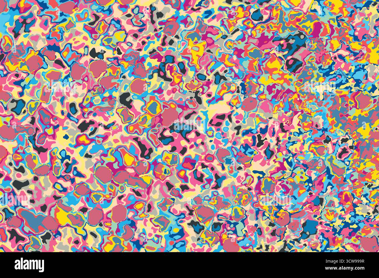 Colorful pop art collage Stock Vector Images - Alamy