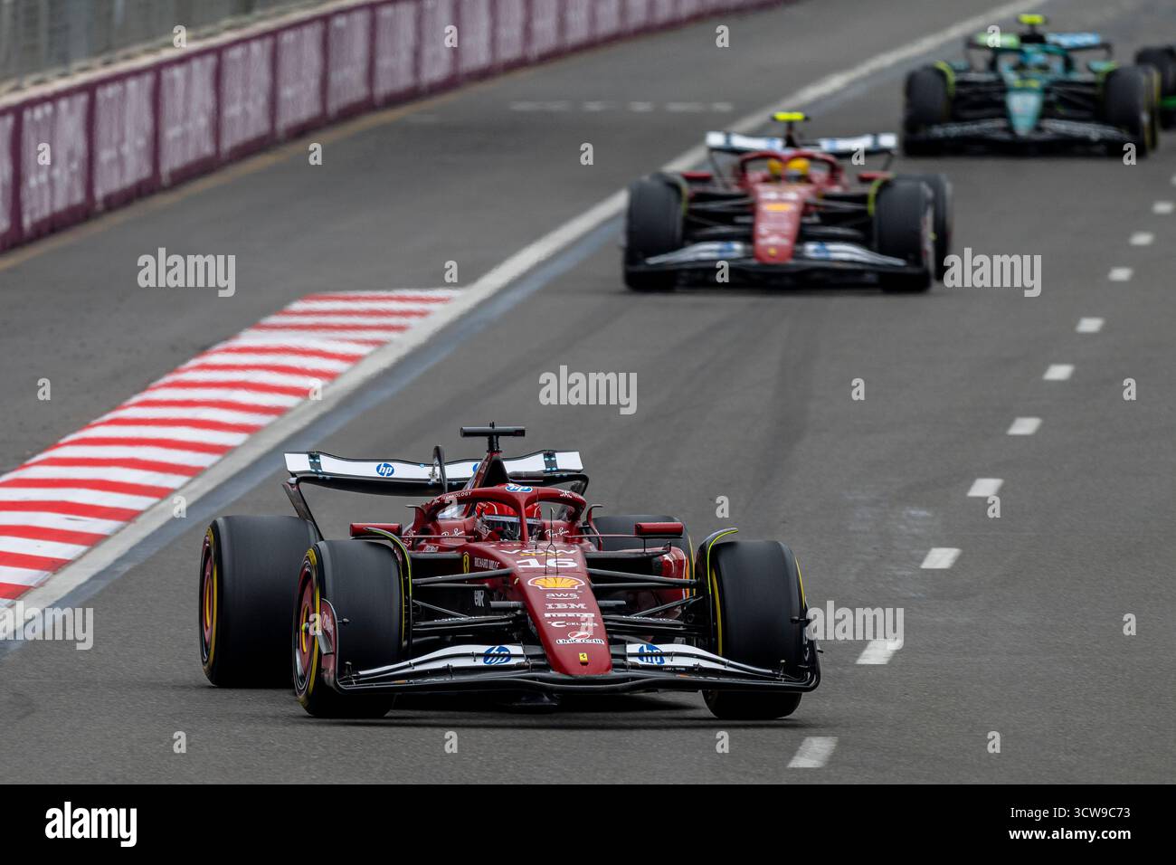 Baku, Azerbaijan - September 21: #16 Charles Leclerc (MCO) Scuderia ...