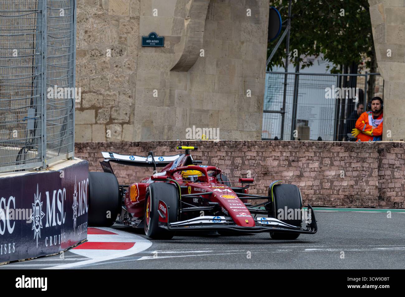 Baku, Azerbaijan - September 21: #44 Lewis Hamilton (GBR) Scuderia ...