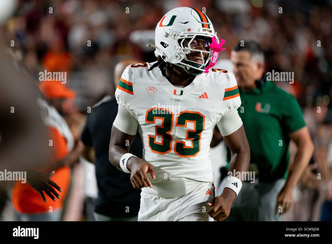 TALLAHASSEE, FL - OCTOBER 04: Miami Hurricanes defensive lineman Booker ...