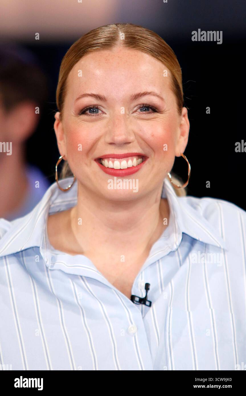 Zora Klipp bei der Aufzeichnung der NDR Talk Show im NDR Fernsehstudio ...