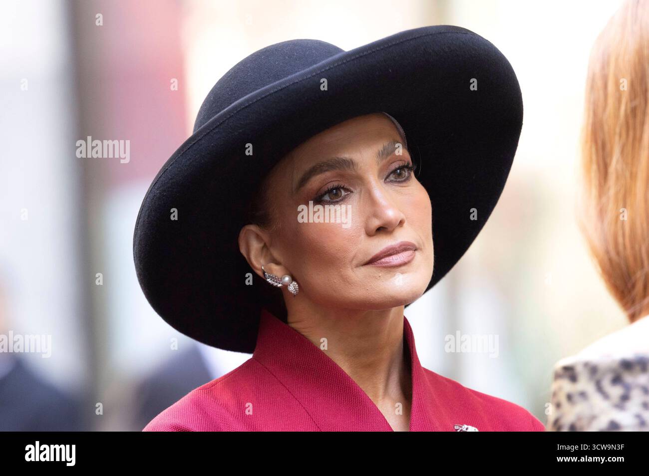 Jennifer Lopez bei den Dreharbeiten zum Kinofilm The Last Mrs. Parrish ...