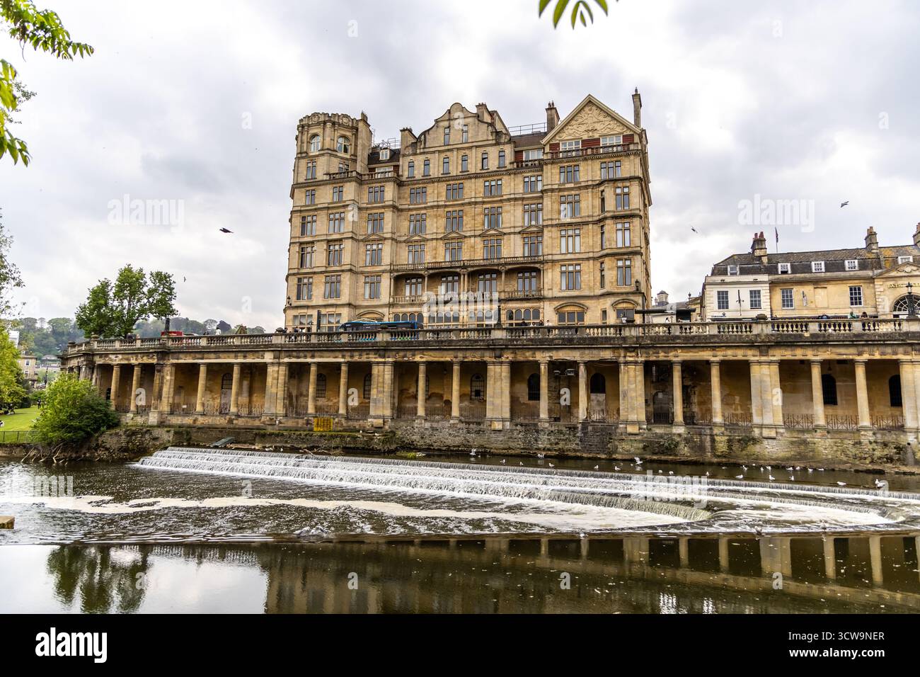 Bath, United Kingdom - April 25, 2025 - Frontal View Of Historic Empire ...