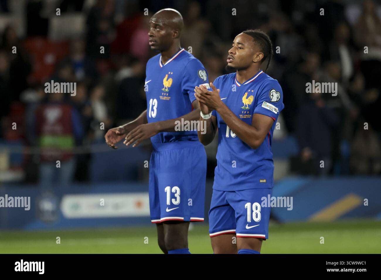 Jean-Philippe Mateta, Christopher Nkunku of France celebrate the ...