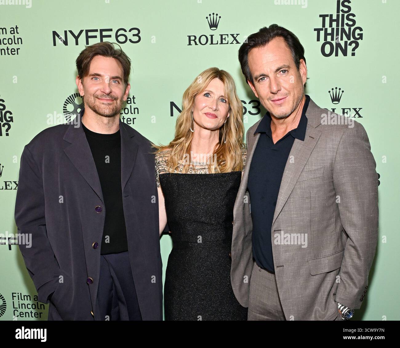 Bradley Cooper, left, Laura Dern and Will Arnett attend the premiere of ...