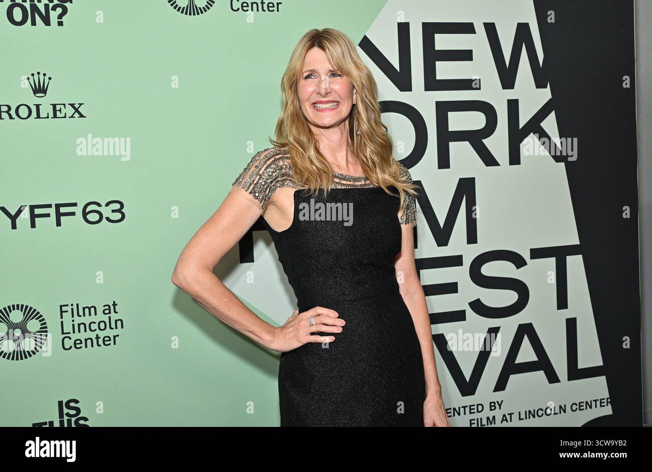 Laura Dern attends the premiere of "Is This Thing On?" at Alice Tully ...