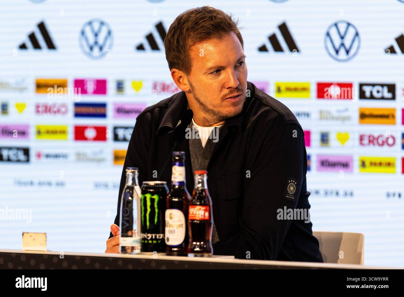 Julian Nagelsmann (Deutschland, Cheftrainer), Pressekonferenz nach dem ...
