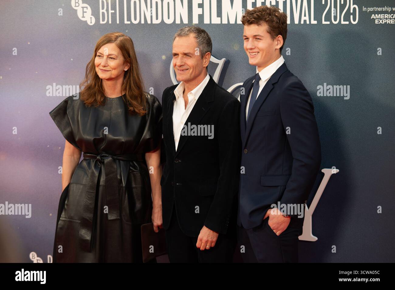 London, United Kingdom. 10th October 2025. Rose Uniacke, David Heyman ...