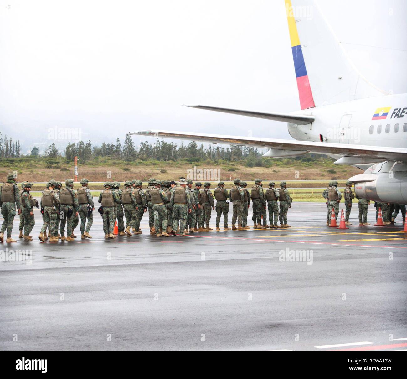 ARRIVAL OF MILITARY FORCES IN QUITO Quito, Friday, October 10, 2025 ...