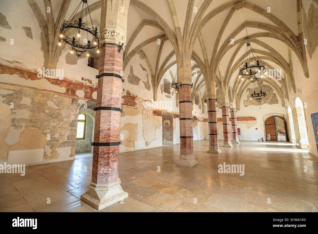 Corvin castles interior showcasing hi-res stock photography and images ...
