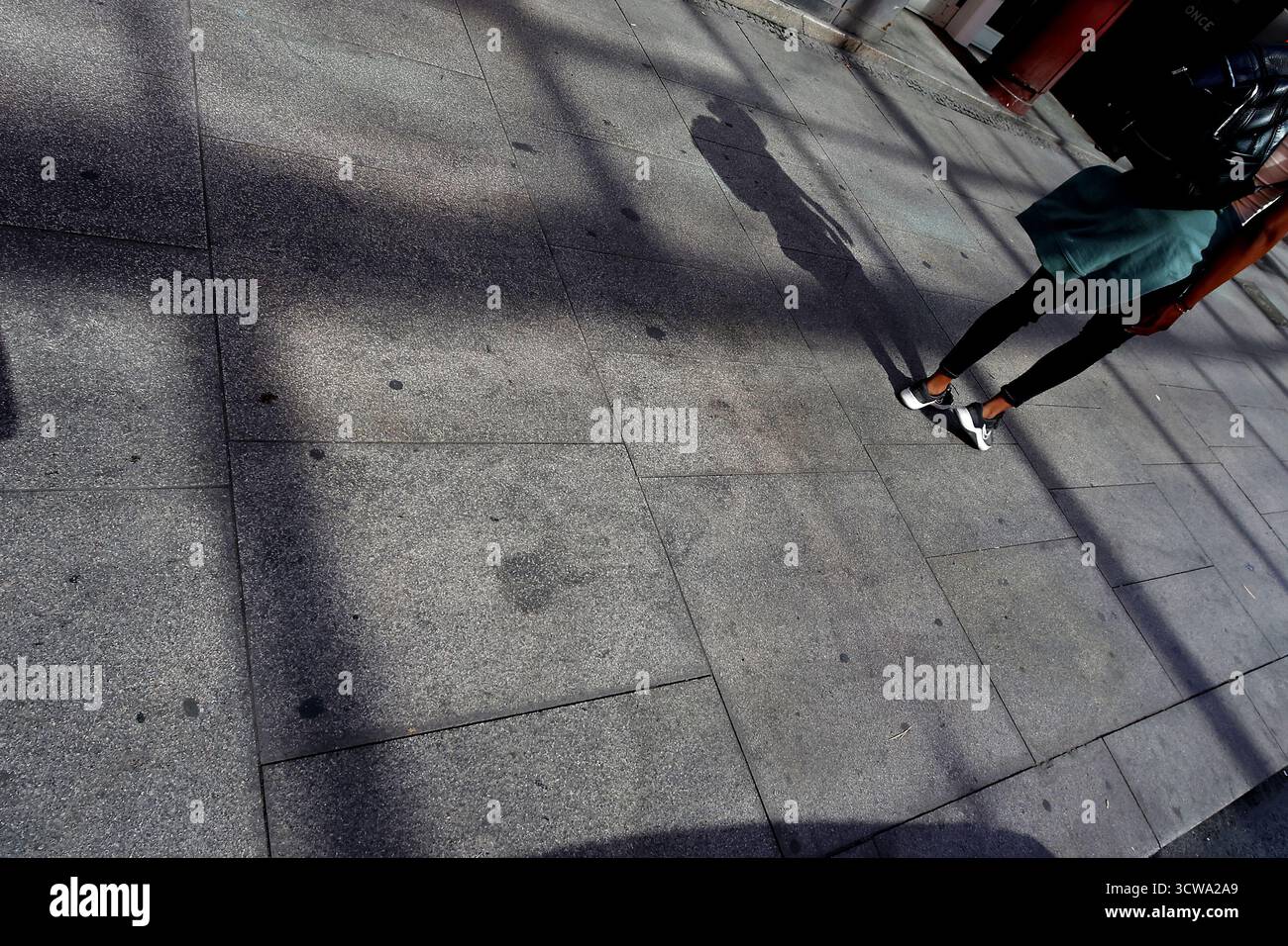 Madrid, Spain. Streets, nights, footsteps, intersections, people, cars ...