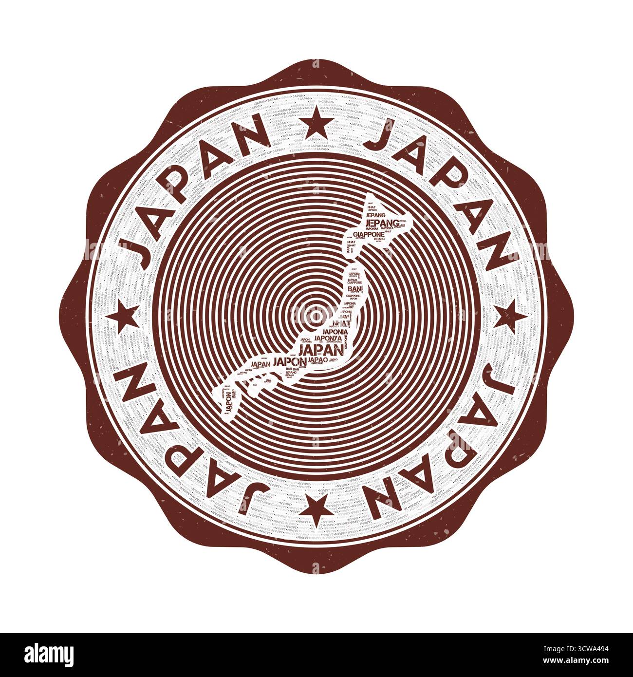 Western japan Stock Vector Images - Alamy