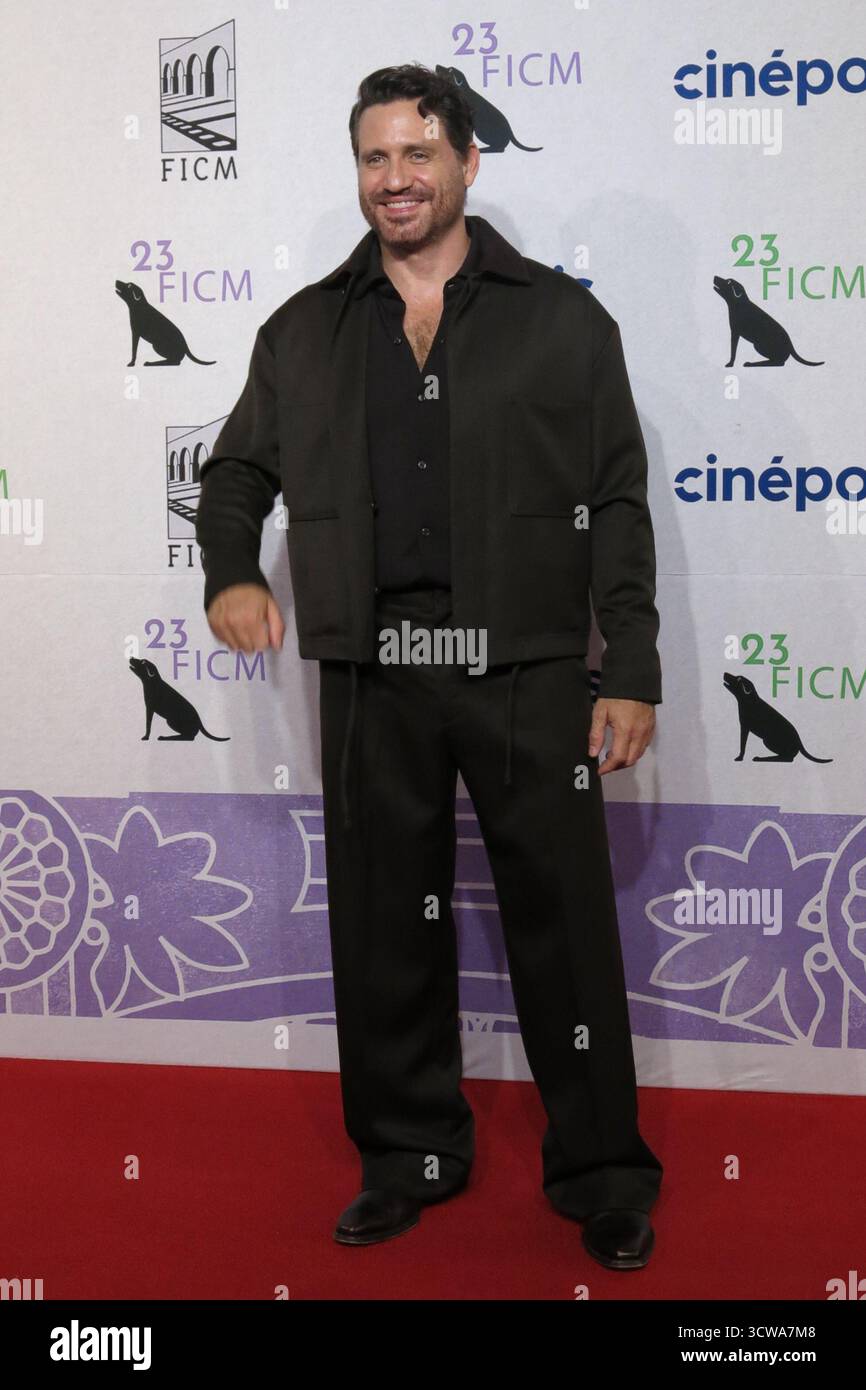 Venezuelan actor Edgar Ramirez poses for a photo during the red carpet ...
