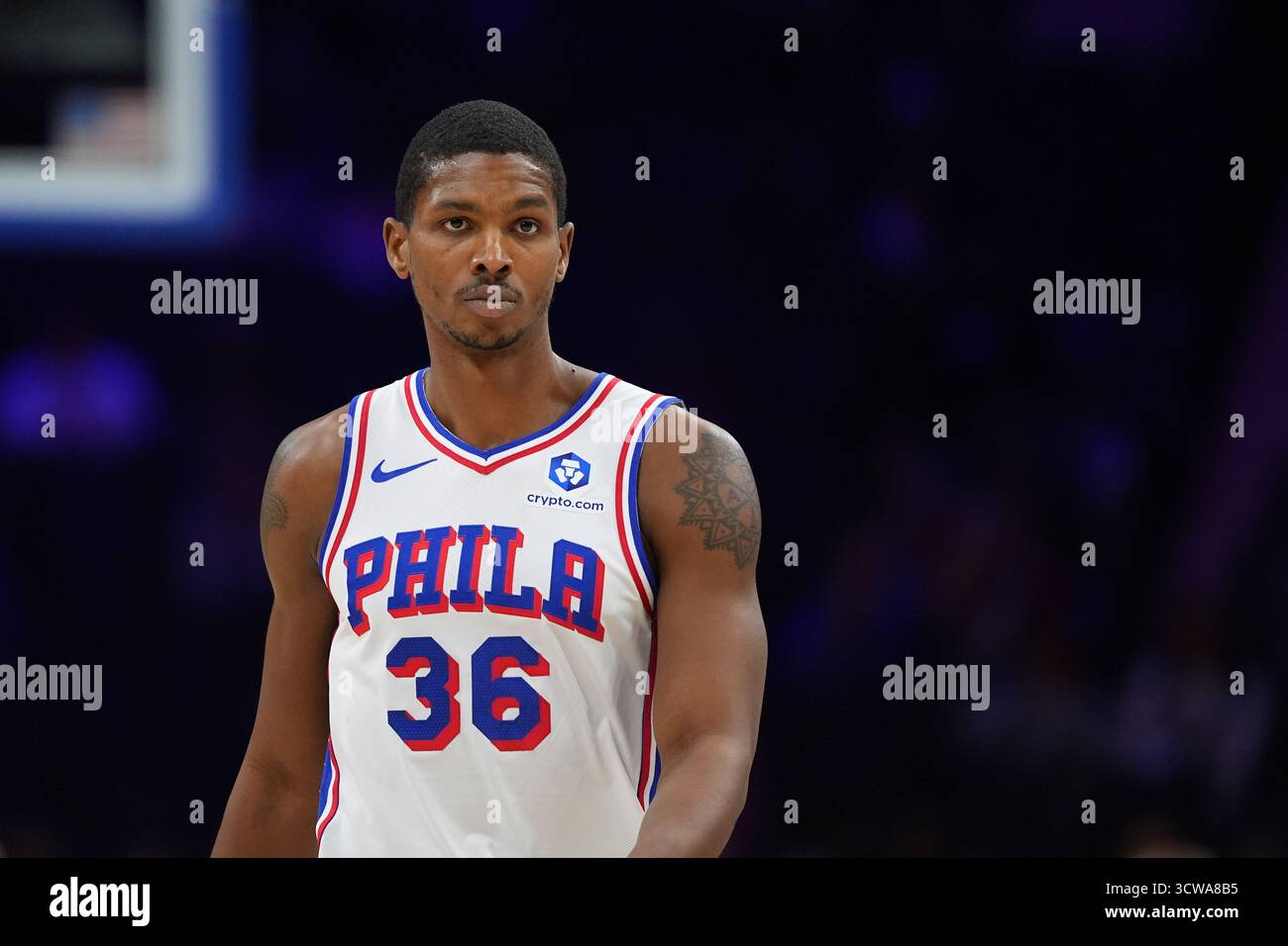 Philadelphia 76ers' Malcolm Hill plays during a preseason NBA ...