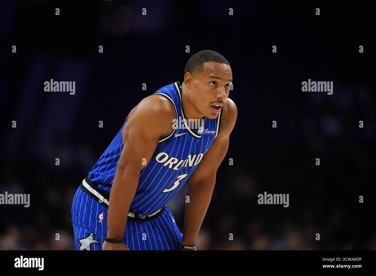 Orlando Magic's Desmond Bane plays during a preseason NBA basketball ...