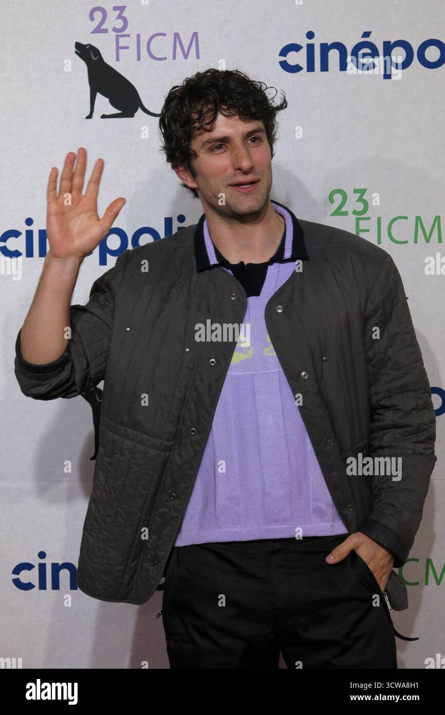 Mexican actor Dario Yazbek poses for a photo during the red carpet for ...